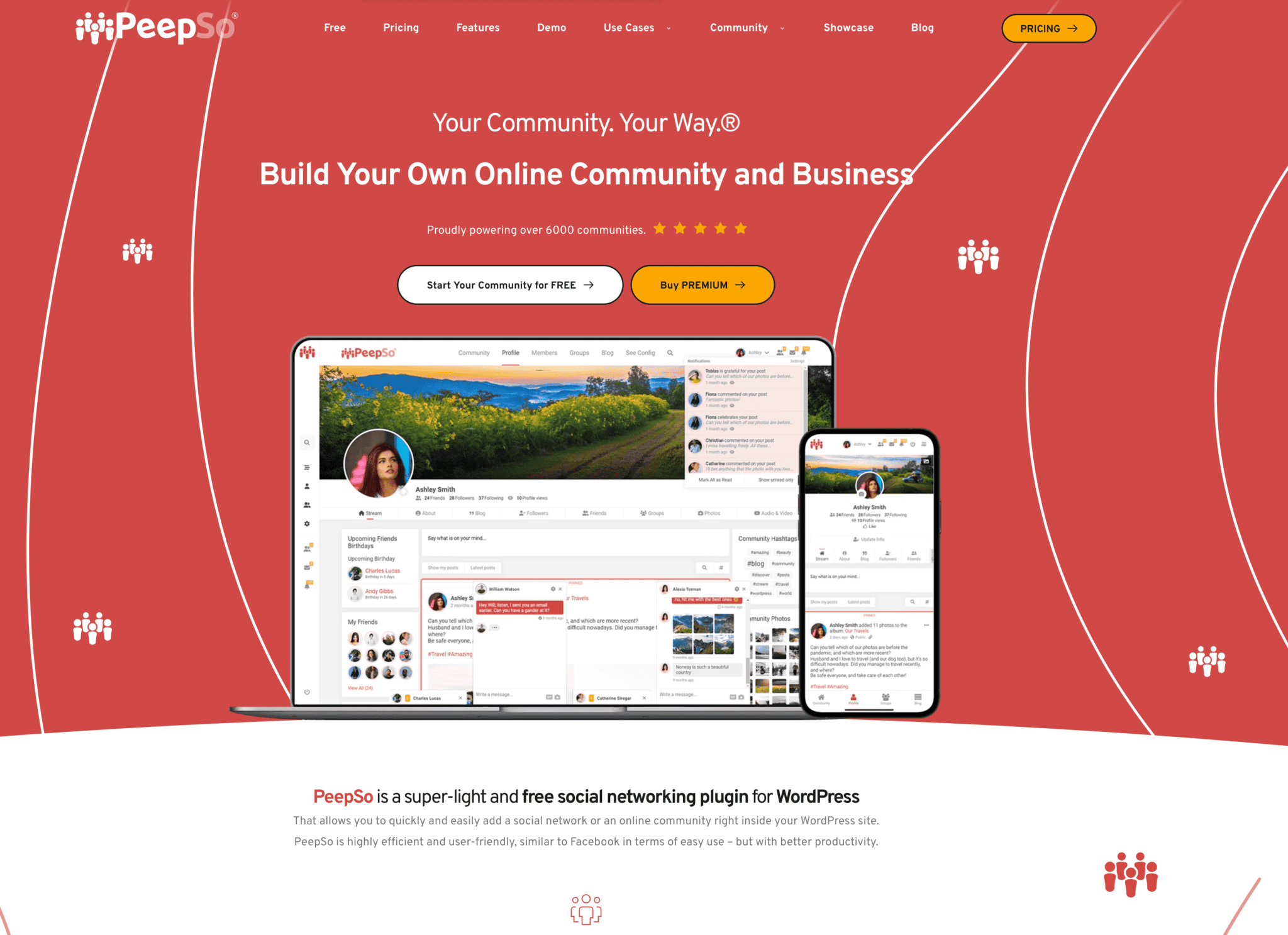 Create Your Own Social Network Free