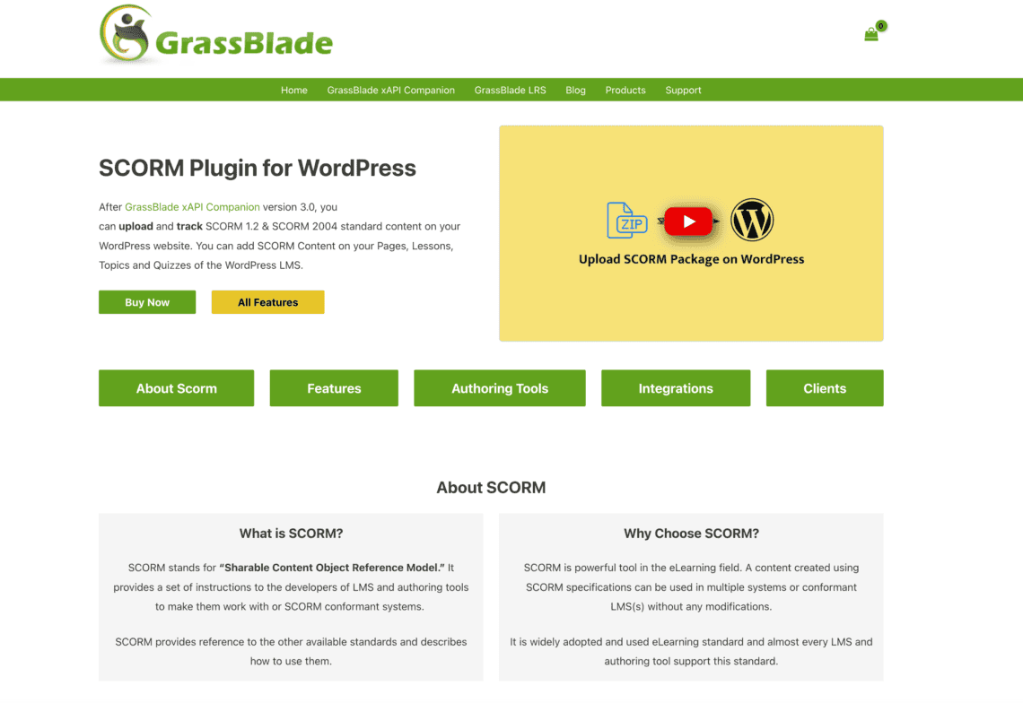 Adding SCORM To Your WordPress Website